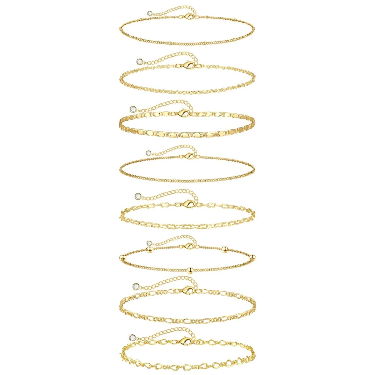 Gold Bracelets Stack | Trendy & Stackable | KYERLYN